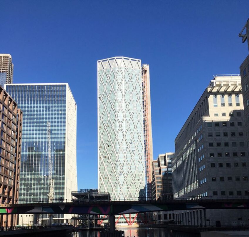 Newfoundland Tower London | Completion of the building structure up to ...